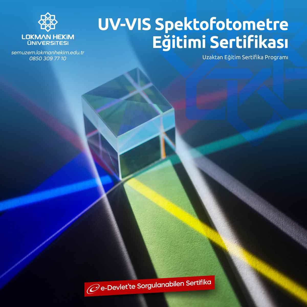 UV-VIS Spektrofotometre Eğitimi Sertifikası